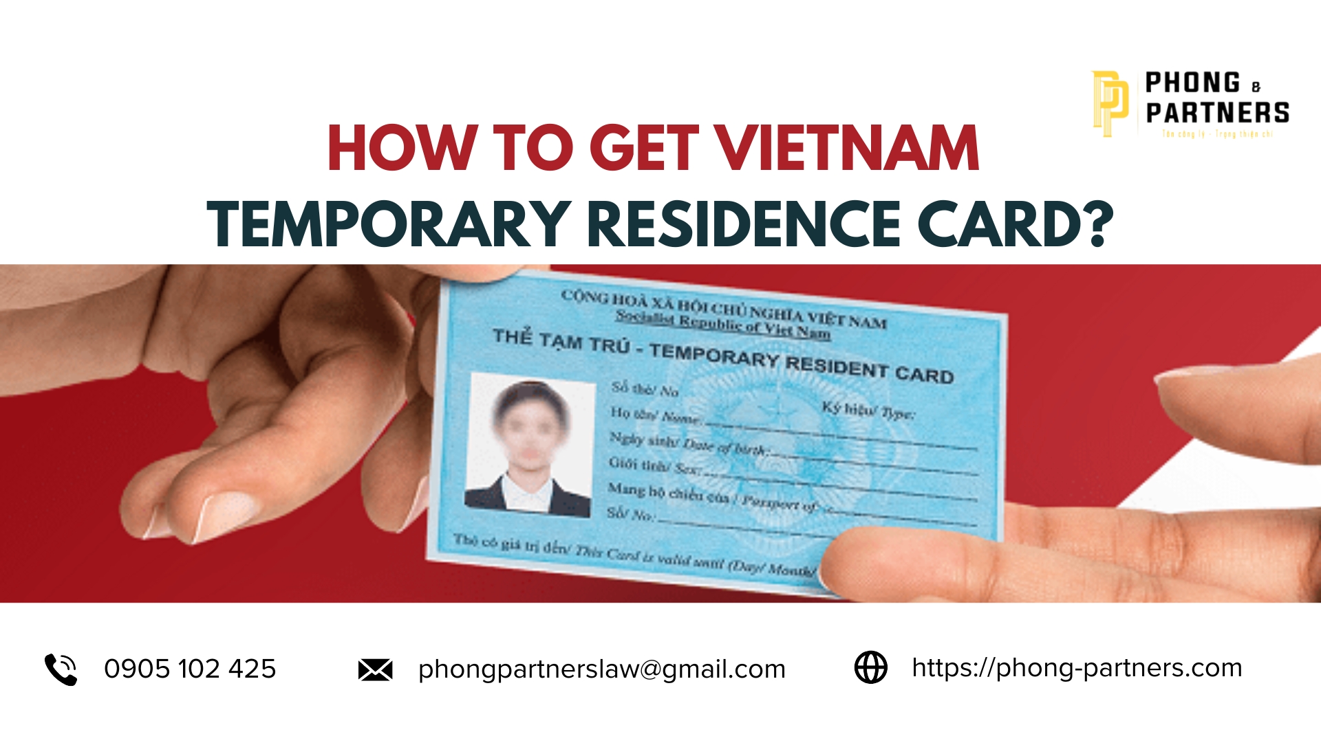 HOW TO GET VIETNAM TEMPORARY RESIDENCE CARD?