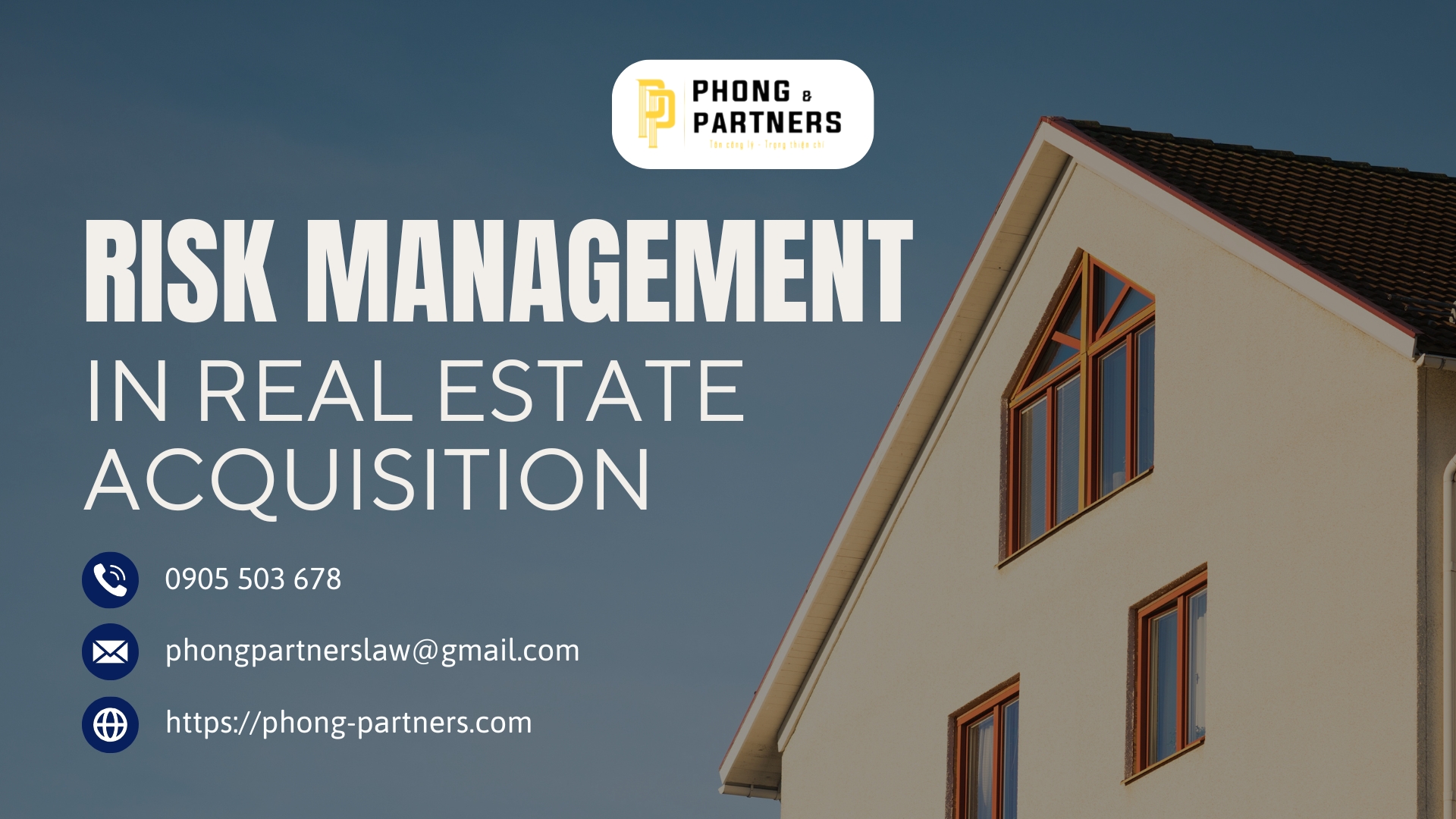 RISK MANAGEMENT IN REAL ESTATE ACQUISITION