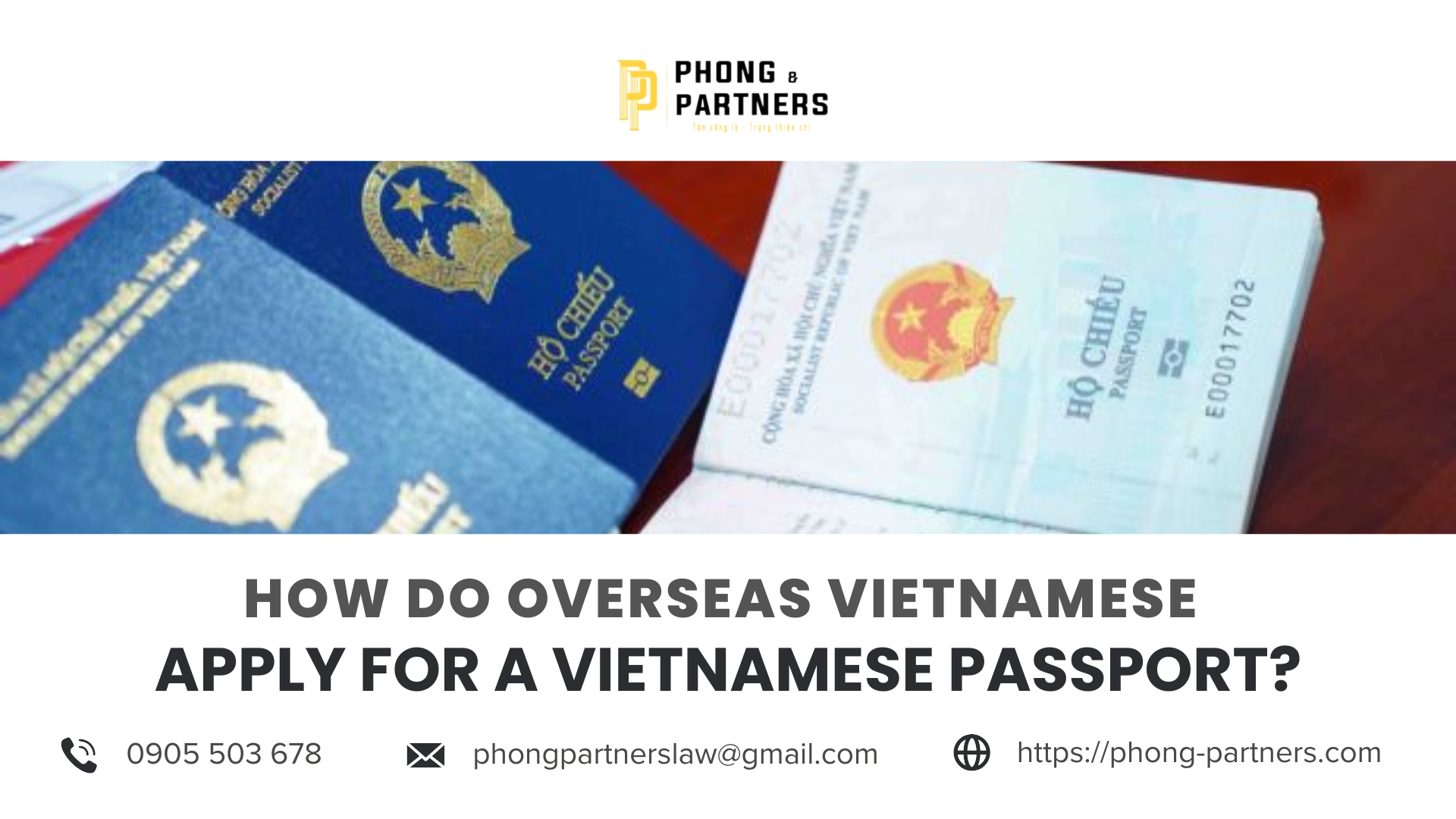 HOW DO OVERSEAS VIETNAMESE APPLY FOR A VIETNAMESE PASSPORT?